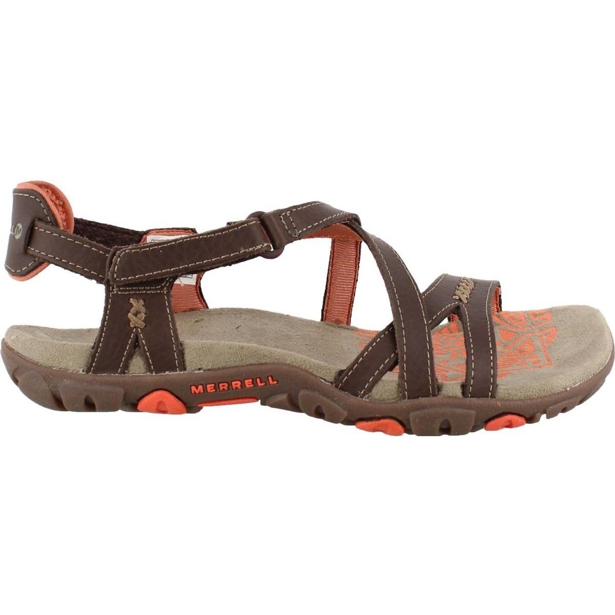 Merrell Dámske sandále Merrell Sandspur Rose LTR W J289634C - cocoa ...