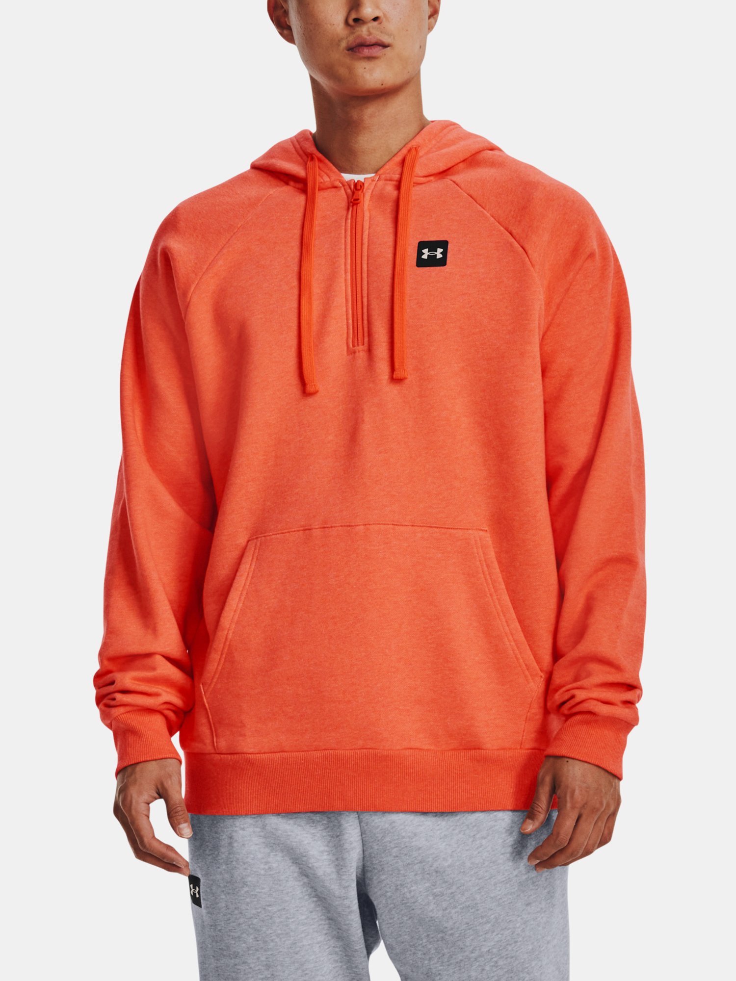 Under Armour Mikina Under Armour UA Rival Fleece 1/2 Zip HD-ORG - Sportovna