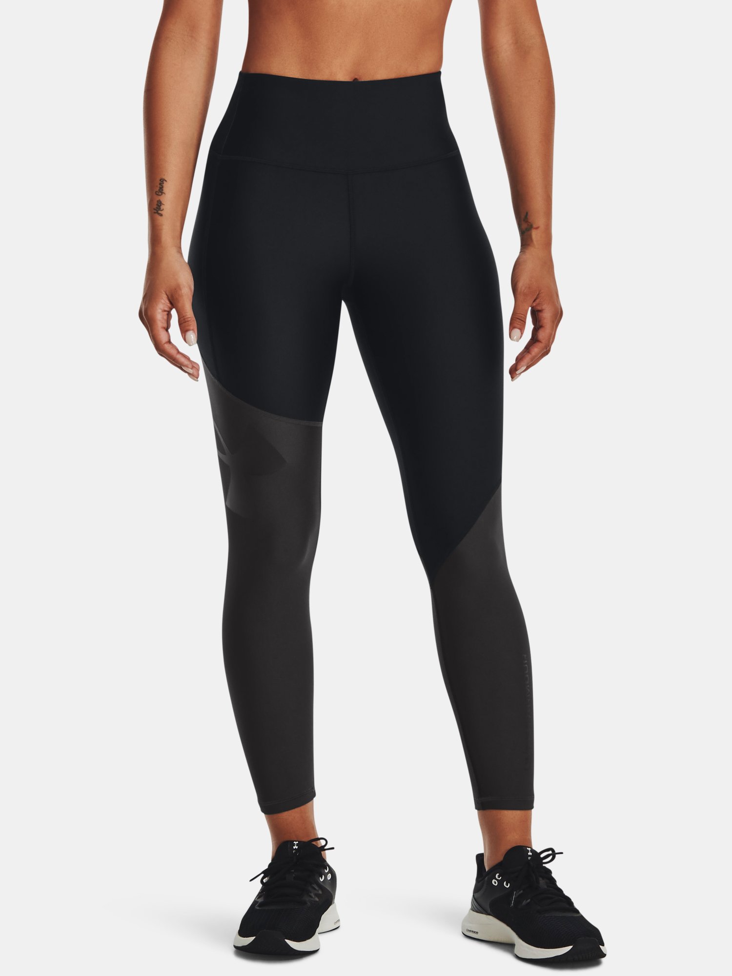 Legíny Under Armour Armour Colorblock Ankle Leg-BLK - Sportovna
