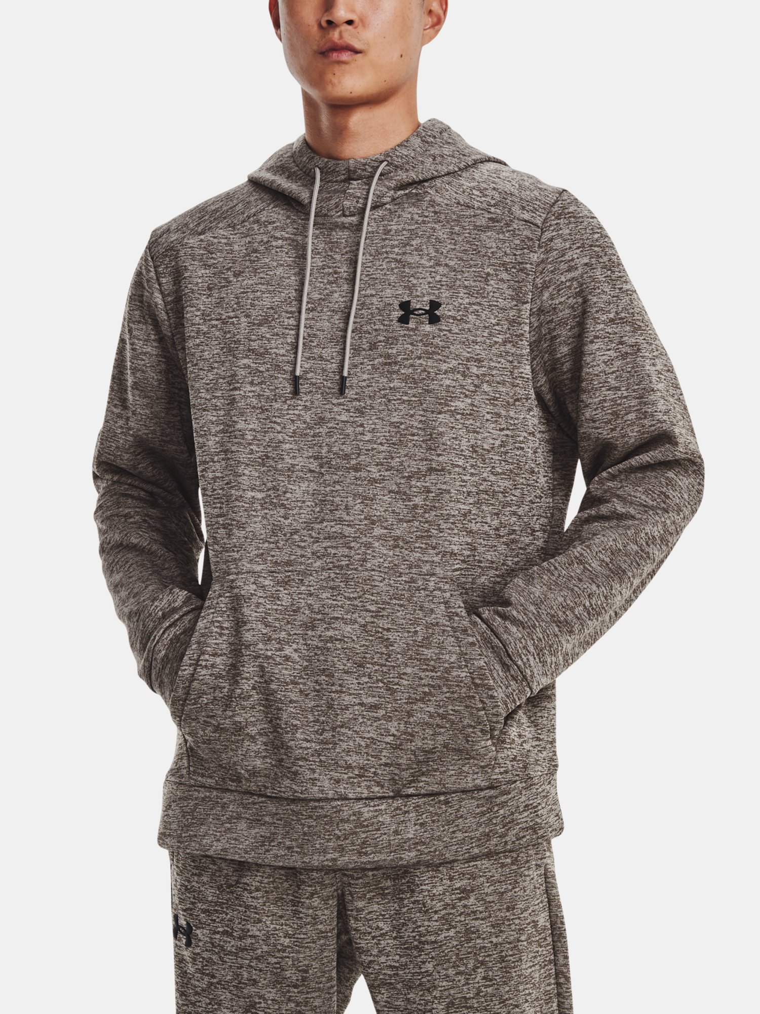 Mikina Under Armour UA Armour Fleece Twist HD-GRY - grey - Sportovna