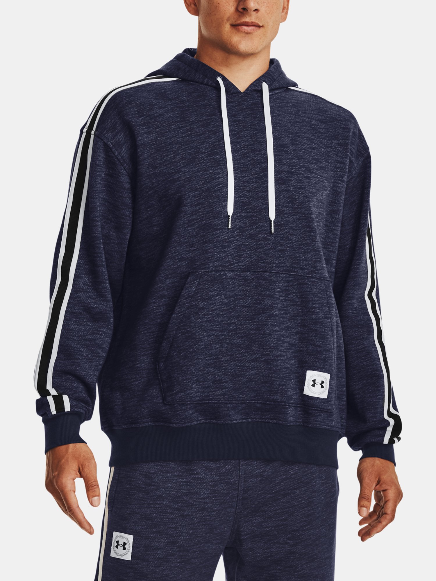 Under Armour Mikina Under Armour UA Essential Heritage Flc HD-NVY ...