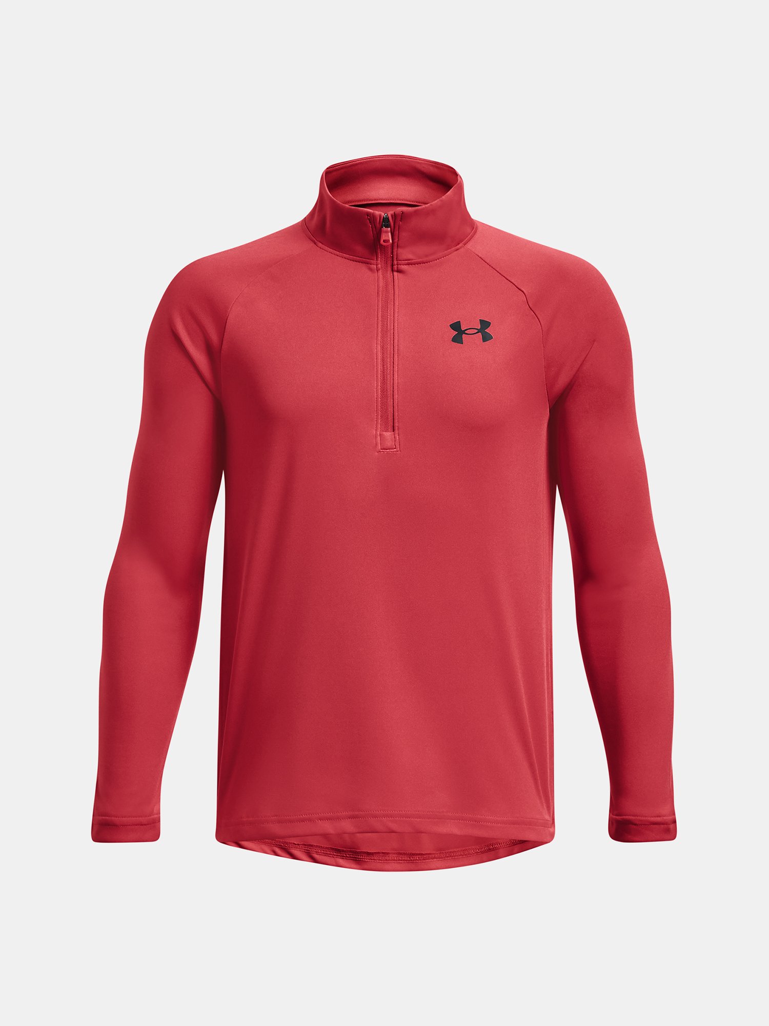 Tričko Under Armour UA Tech 2.0 1/2 Zip-RED - Sportovna