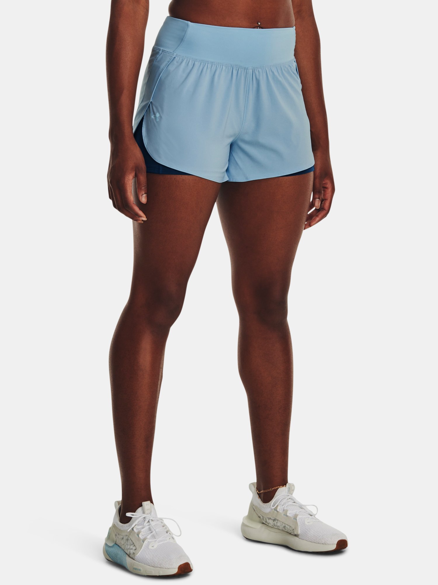 Under Armour Kraťasy Under Armour Flex Woven 2-in-1 Short-BLU - Sportovna