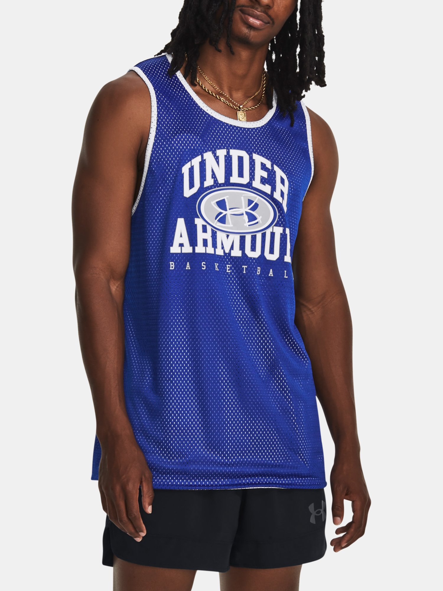 Under Armour Tílko Under Armour UA Baseline Reversible Jsy-BLU - Sportovna