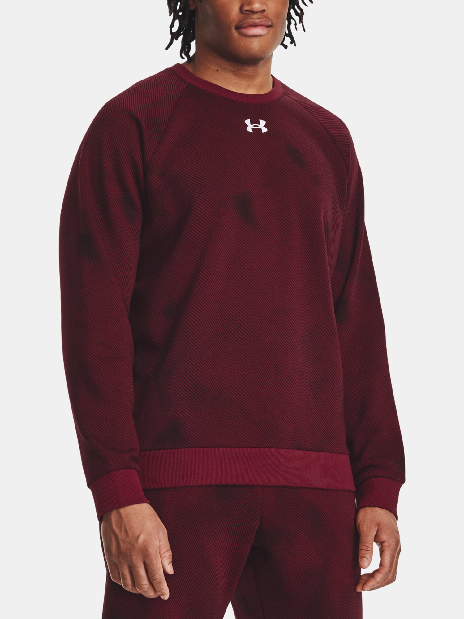 Under Armour Mikina Under Armour UA Rival Fleece Printed Crew-MRN ...