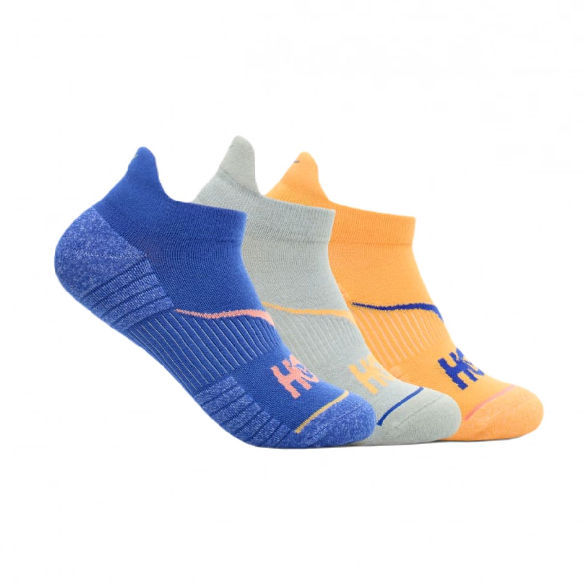 Běžecké ponožky Hoka No-Show Run Sock 3-Pack 1122930-SDZ - sherbet ...