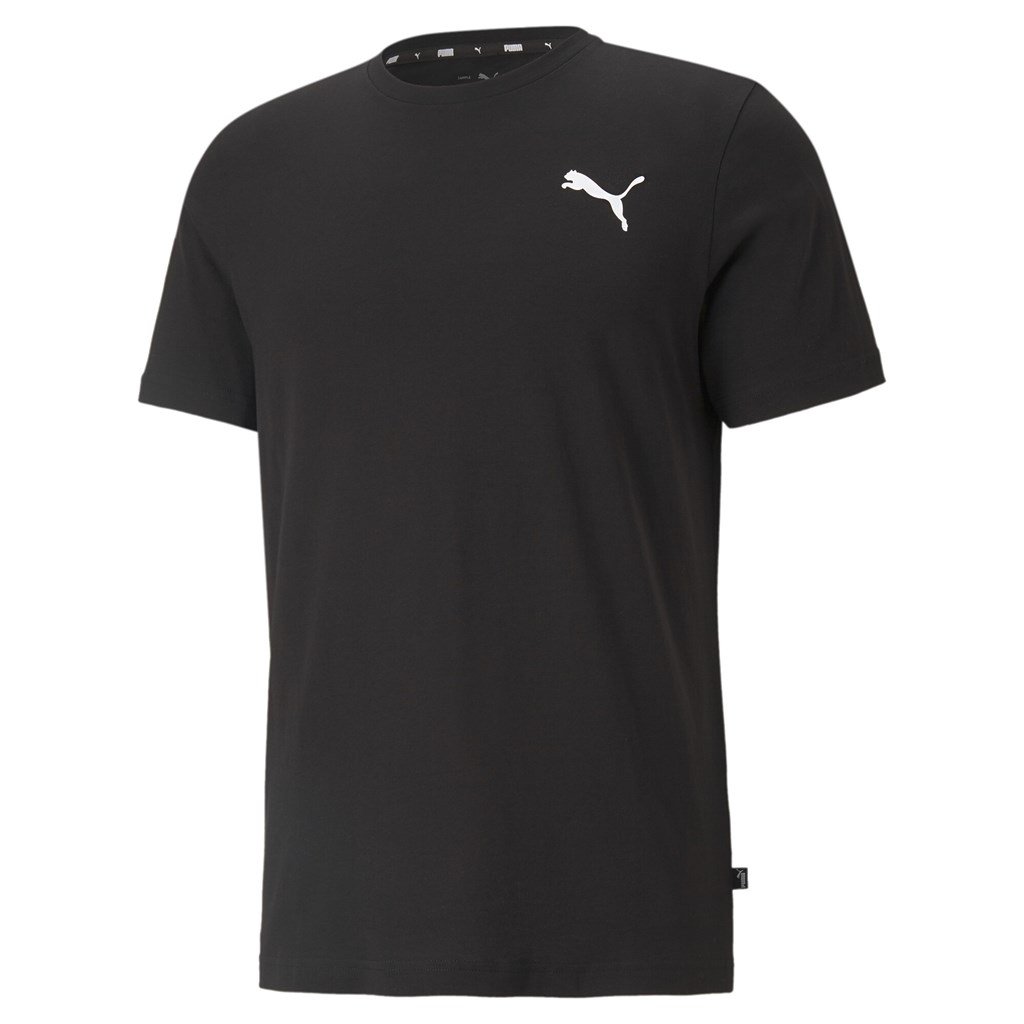 Puma Pánske tričko Puma ESS Small Logo Tee M 58666851 - puma black cat ...