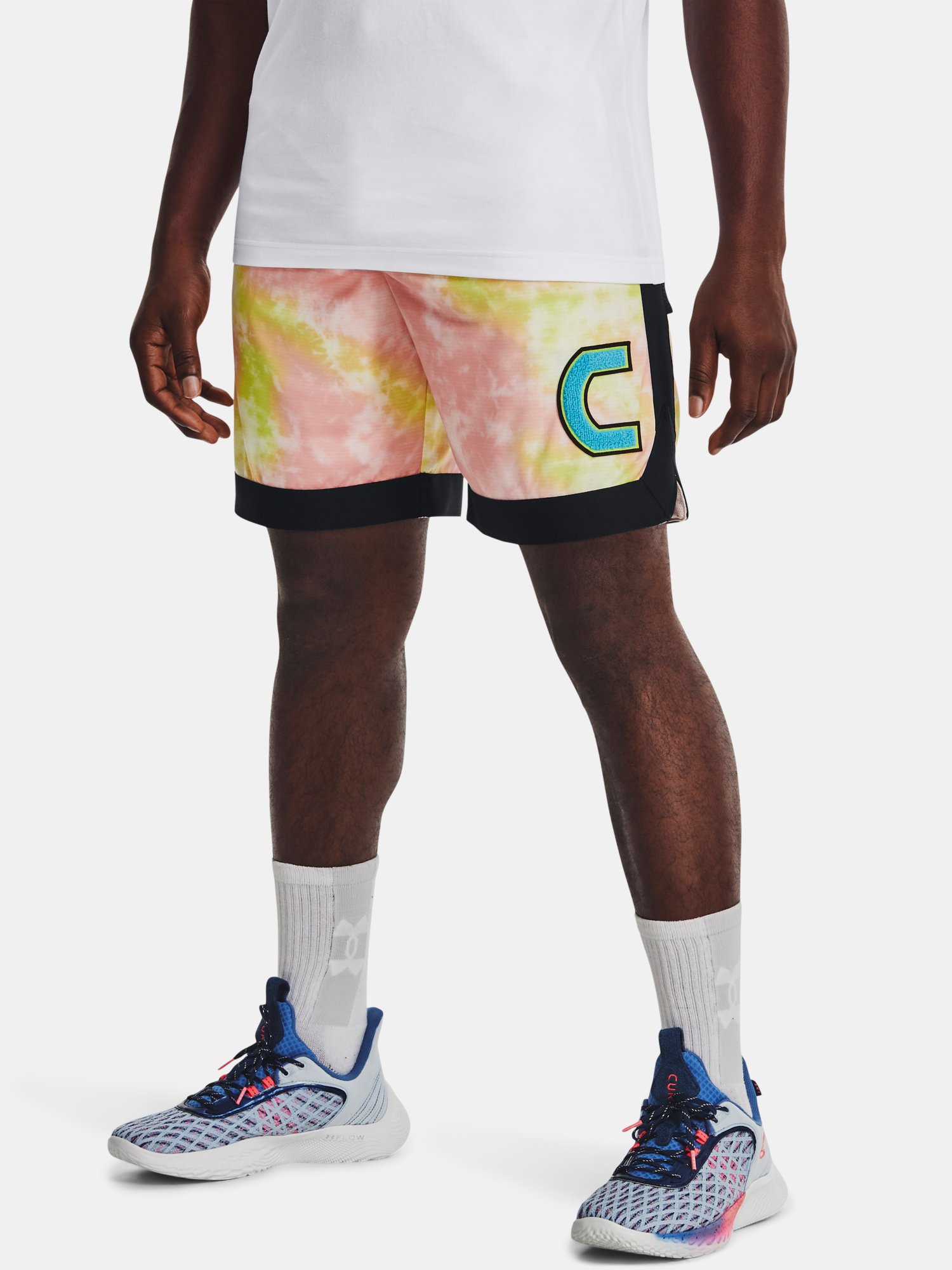 Under Armour Kraťasy Under Armour CURRY ASG SHORT Sesame-BLK - Sportovna