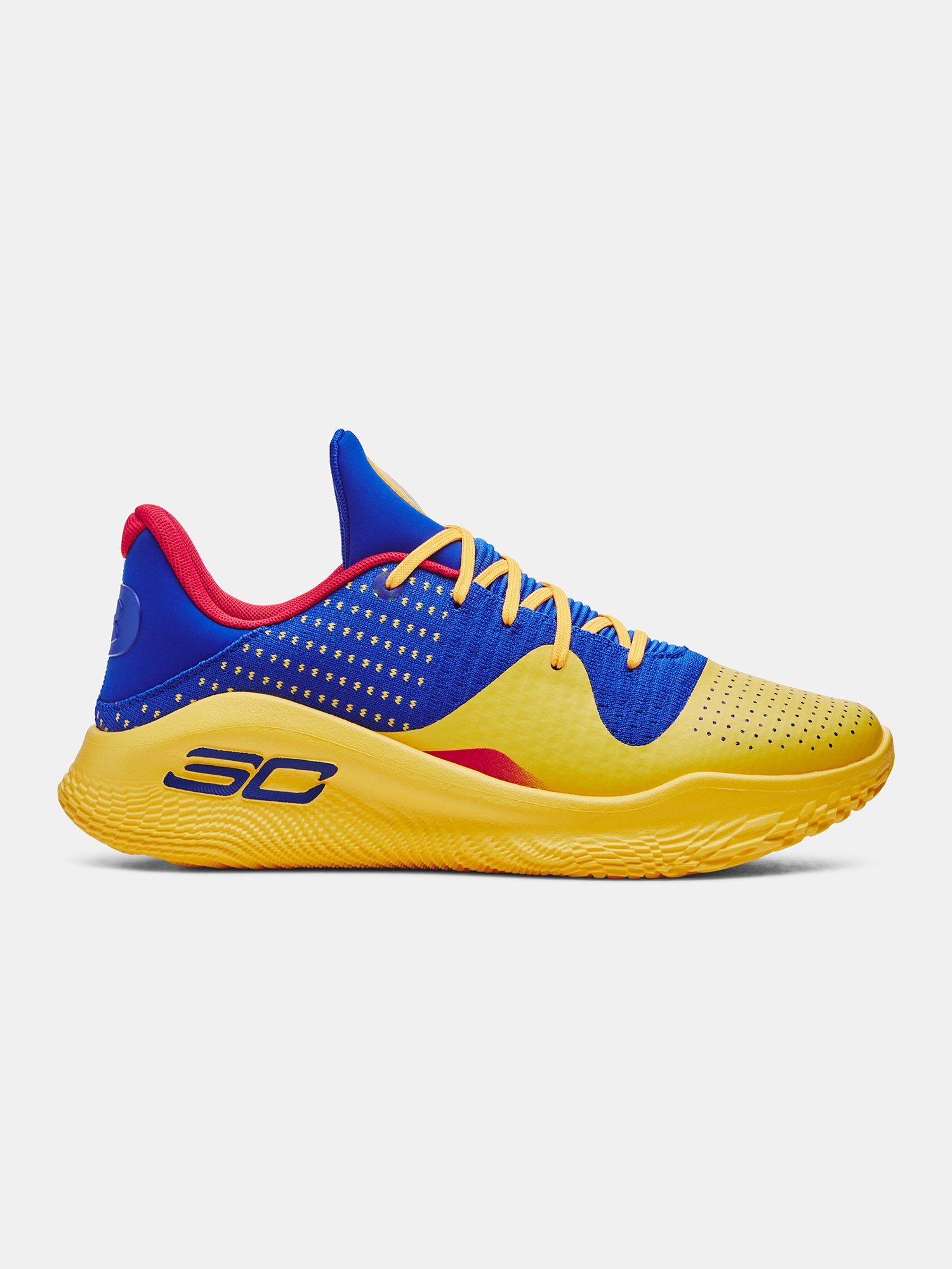 Tenisky Under Armour CURRY 4 LOW FLOTRO-BLU - blue - Sportovna