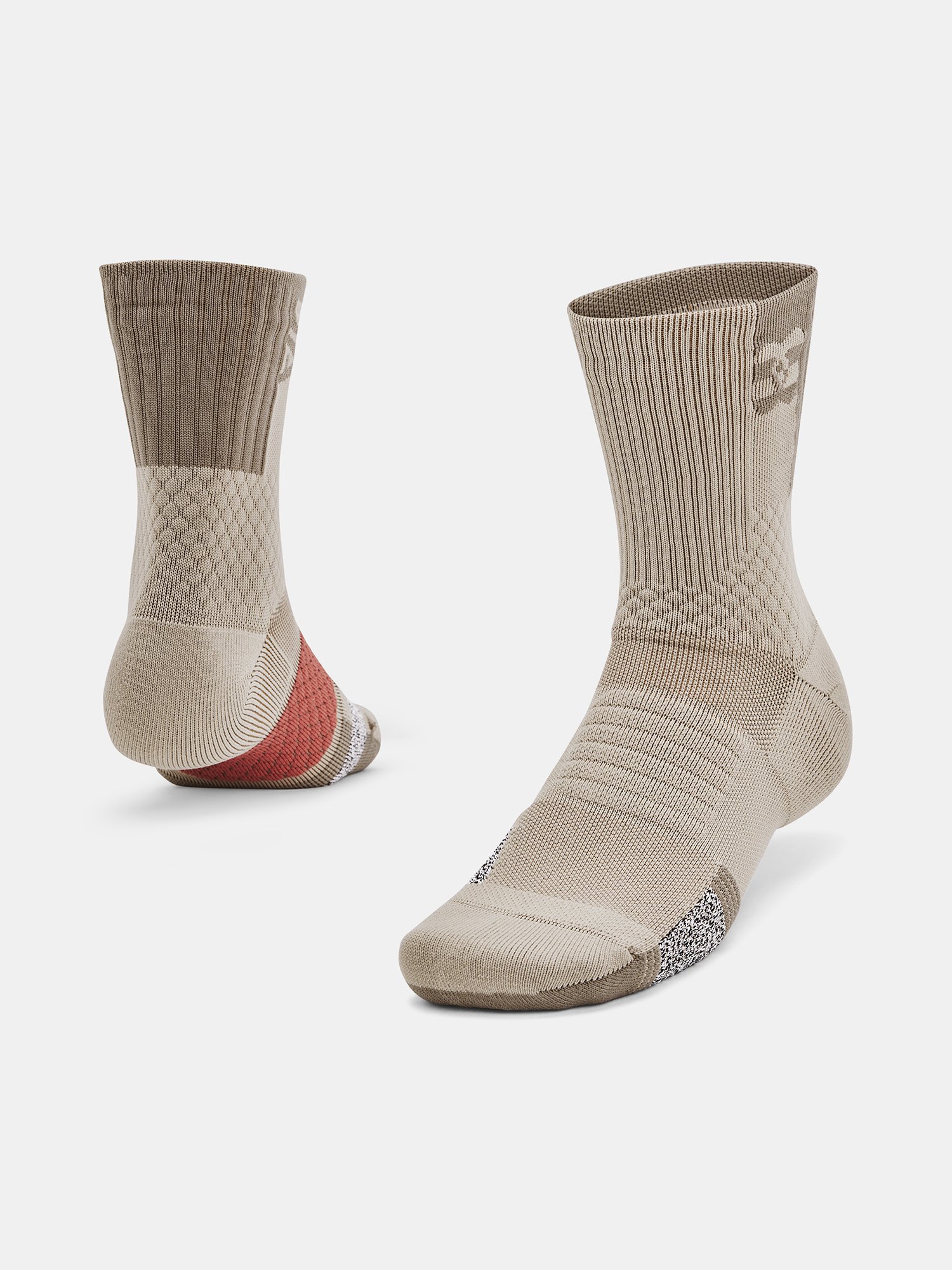 Ponožky Under Armour UA AD Playmaker 1pk Mid-BRN - Sportovna