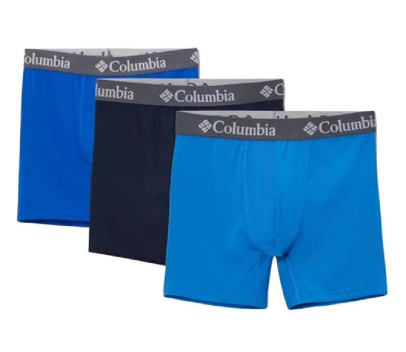 Columbia Pánské boxerky Columbia Poly Stretch Boxer Brief 3 pack M ...