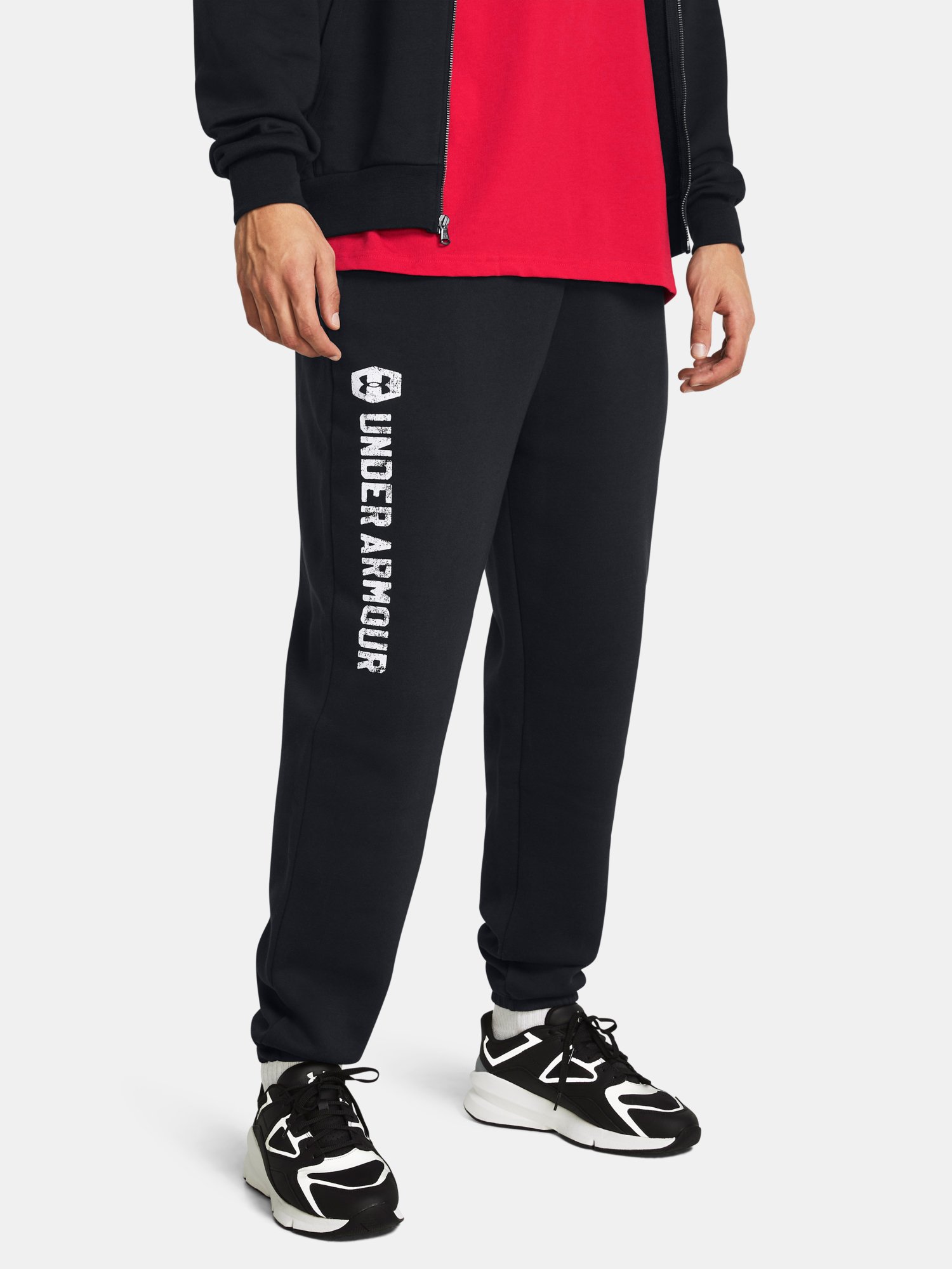 Under Armour Pánske tepláky Under Armour UA Icon Flc 24/7 Jgr-BLK ...