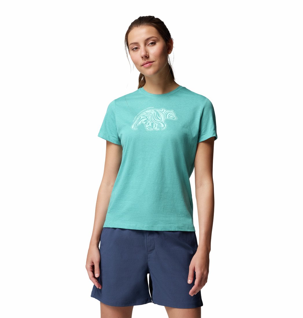 Columbia Dámske tričko Columbia Ruby Springs™ Graphic Fitted SS W ...