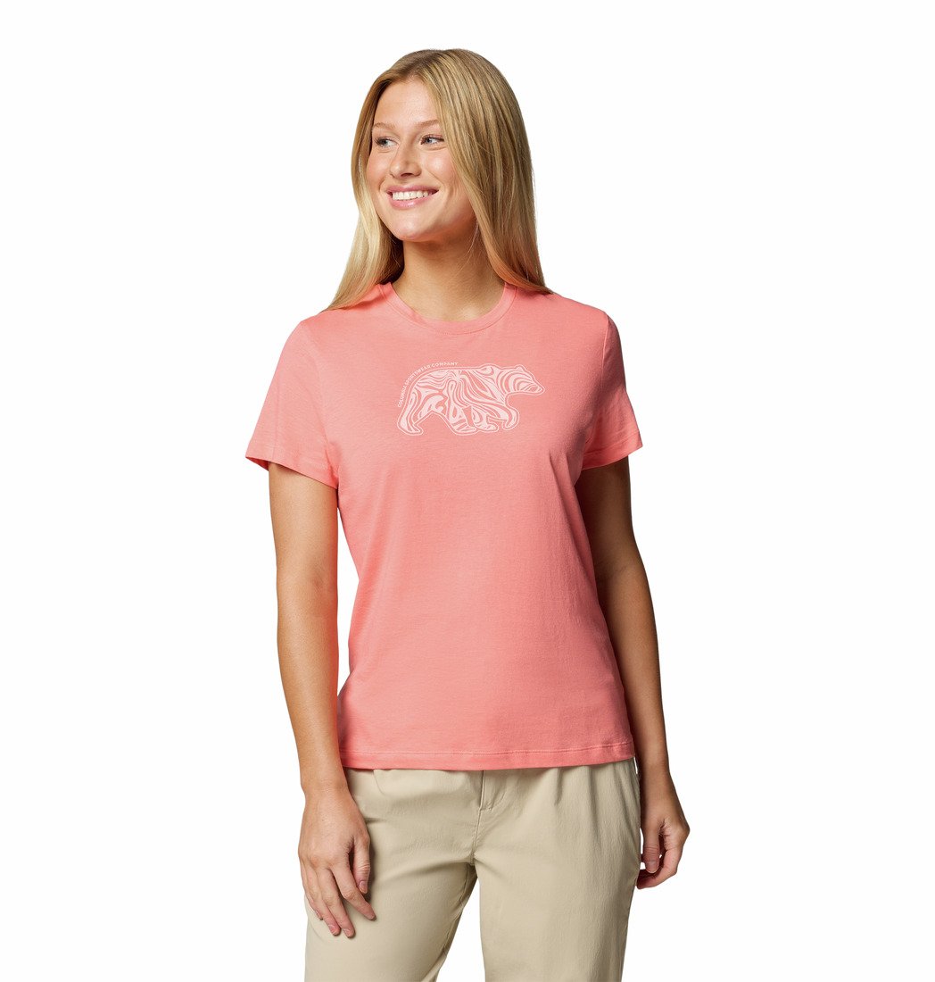 Columbia Dámské tričko Columbia Ruby Springs™ Graphic Fitted SS W ...