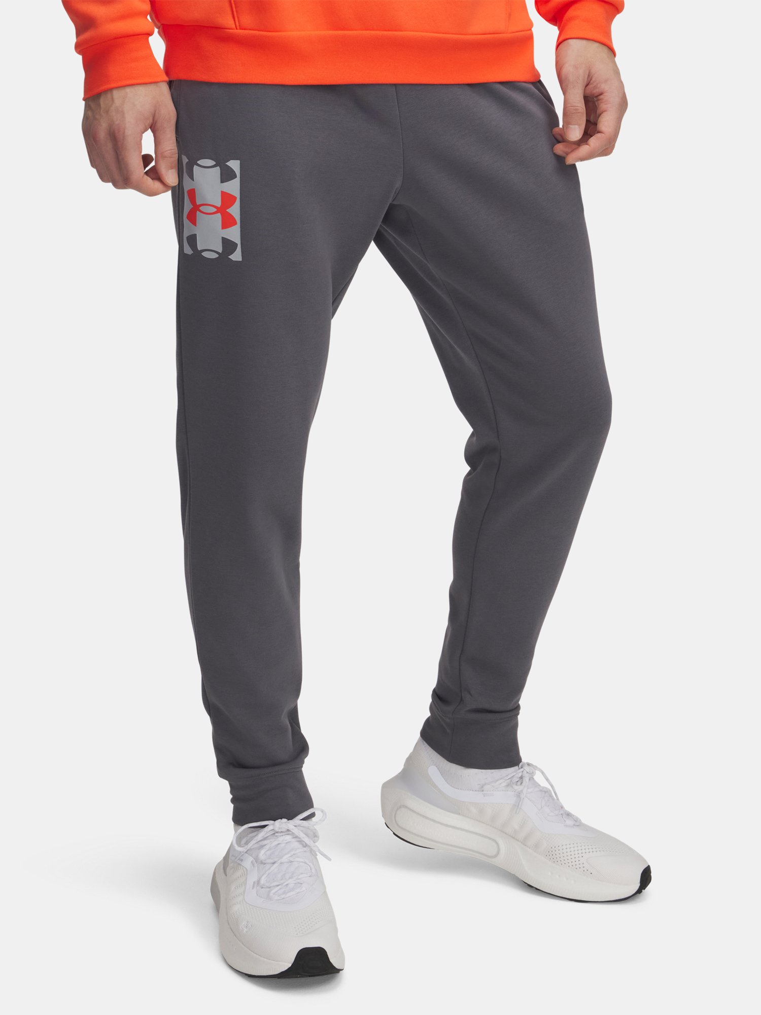 Under Armour Pánské tepláky Under Armour Rival Terry Logo Jogger Man ...