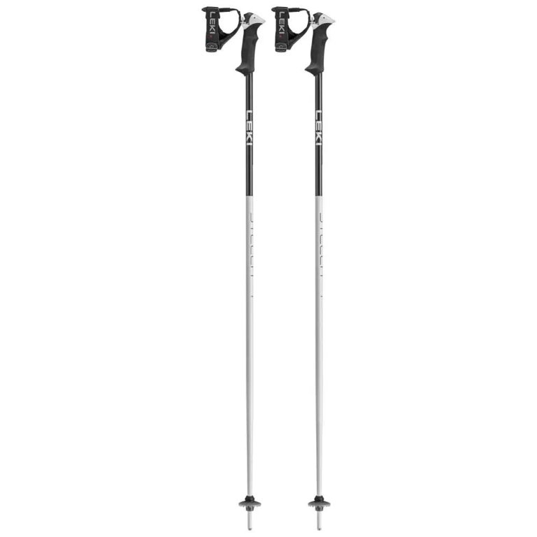 Leki Zjazdové palice Leki Stella S 65466704 - white/dark anthracite ...