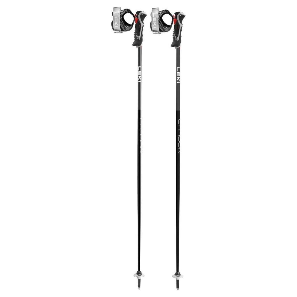 Leki Zjazdové palice Leki Carbon 14 3D 65367901 - black/dark anthracite ...