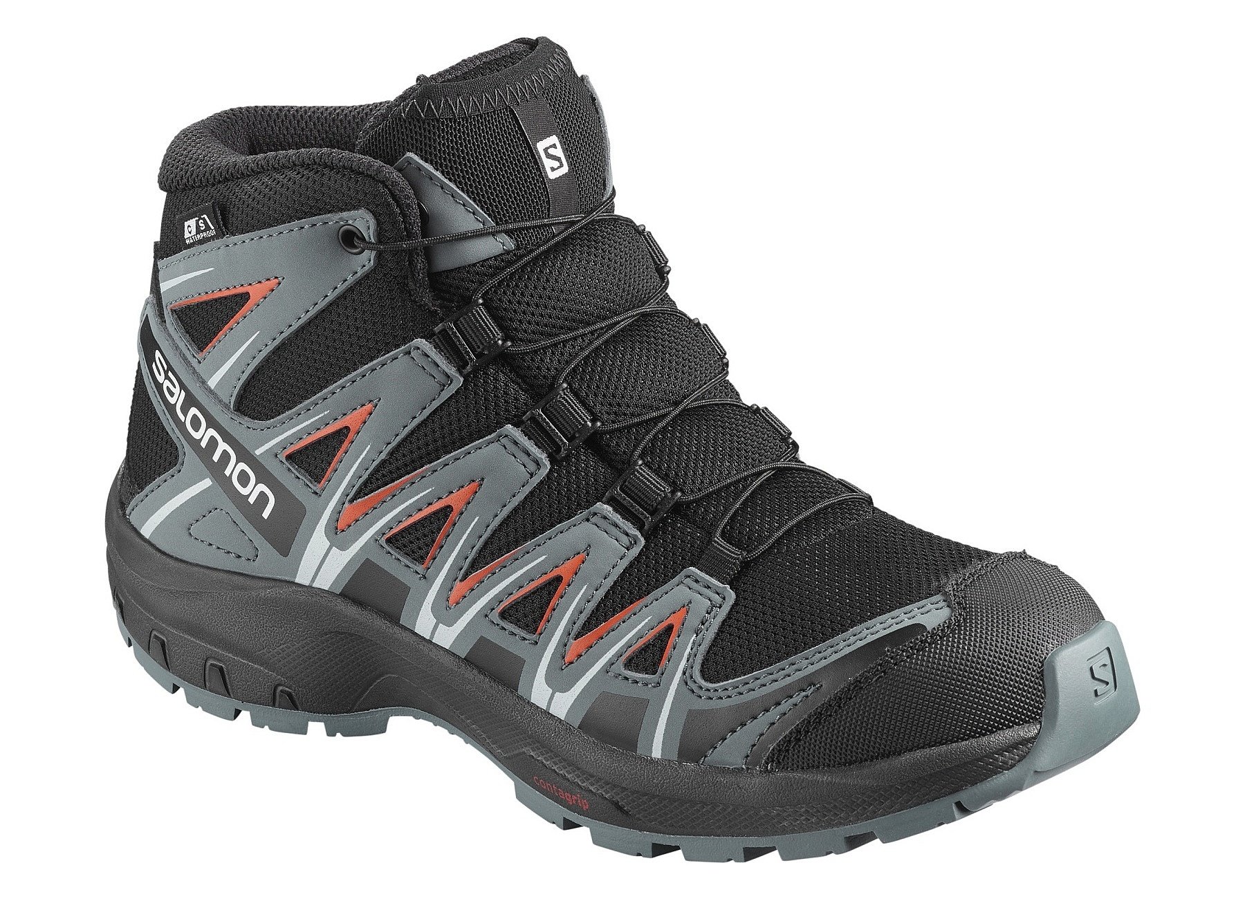Salomon Дитяче трейлове взуття для бігу Salomon XA PRO 3D MID CSWP J ...