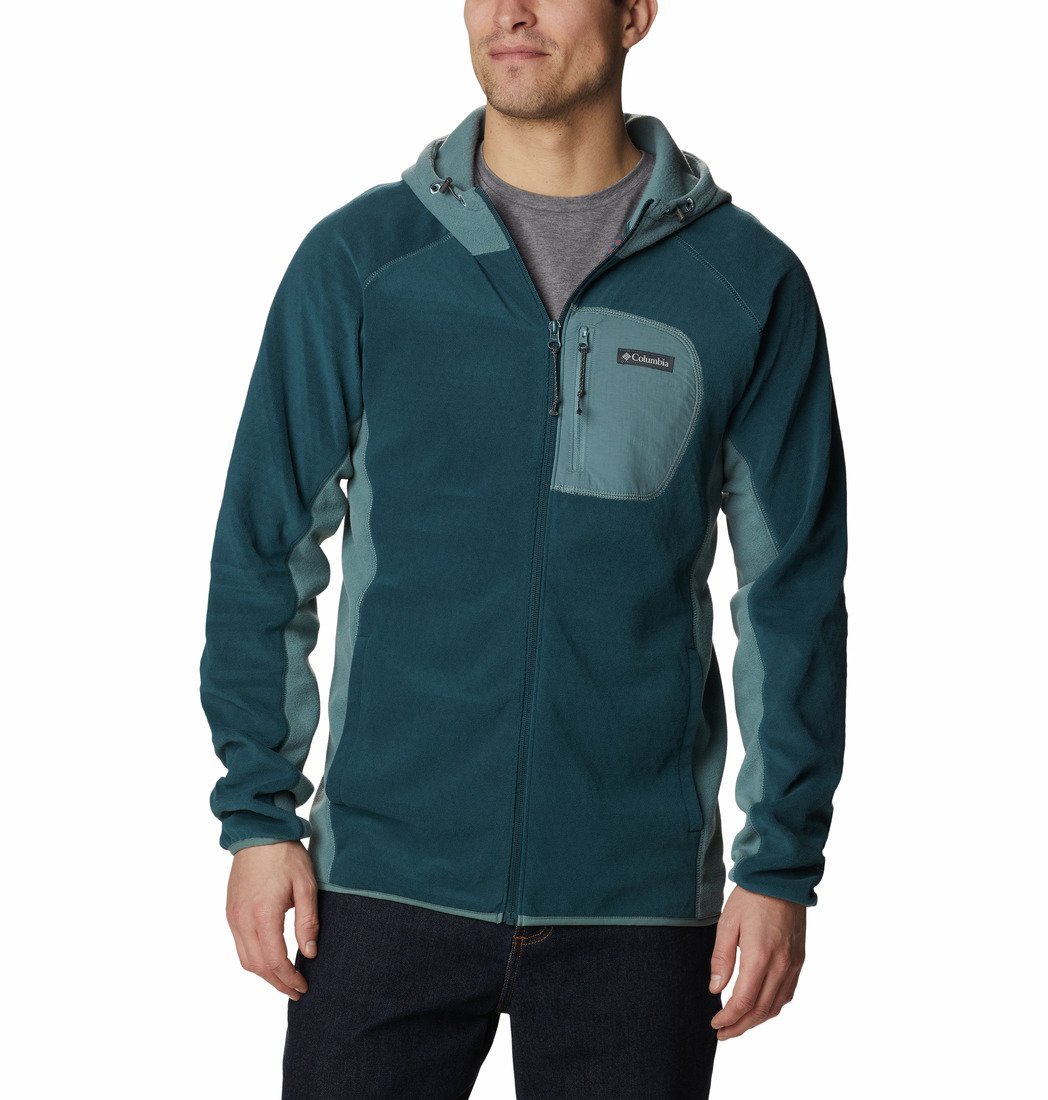Pánska mikina Columbia Outdoor Tracks™ Hooded Full Zip M 2054085414 ...